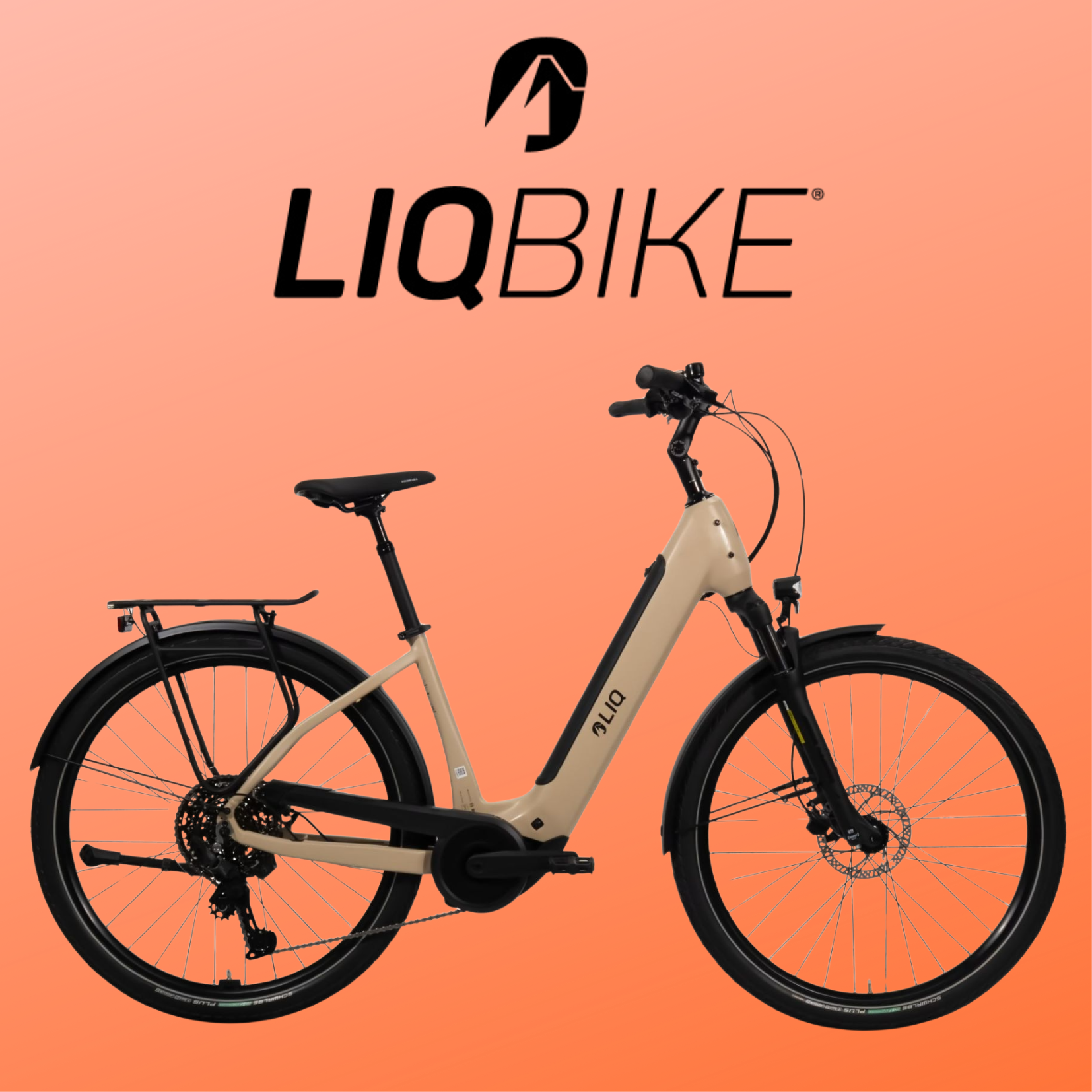 LIQBIKE Active WAVE E‑Bike 28″ Bosch CX 600 Wh